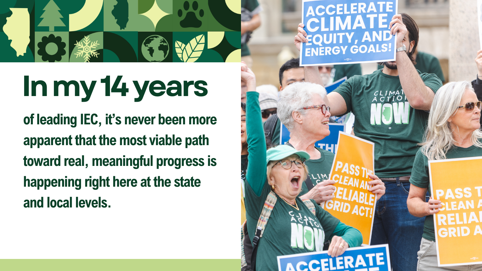 Progress Here at Home - Illinois Environmental Council